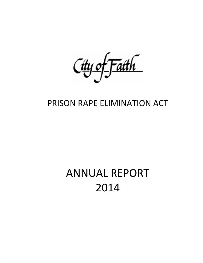 City of Faith | prea compliance
