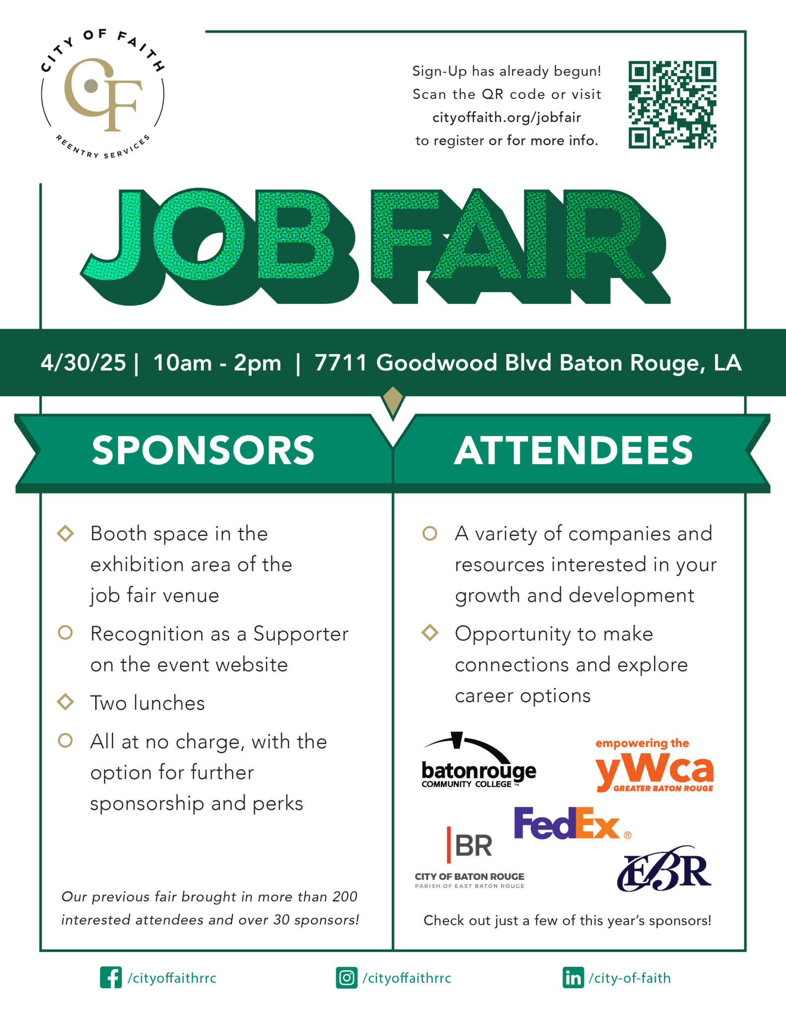 Baton Rouge General Job Fair